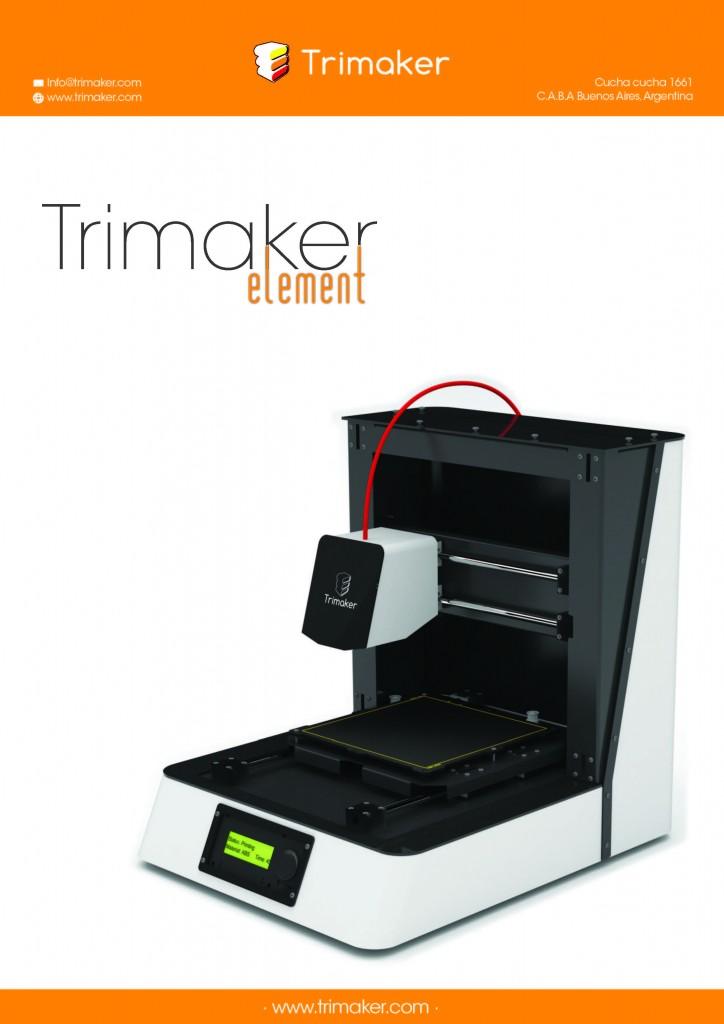 Trimaker Element 3D Printer To Be Sold At Staples In Argentina ...