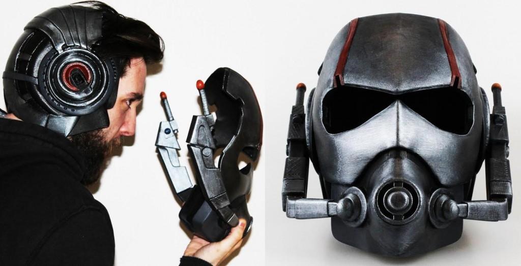 Incredible 3D Printed Ant-Man Helmet can be Printed Prior to the ...