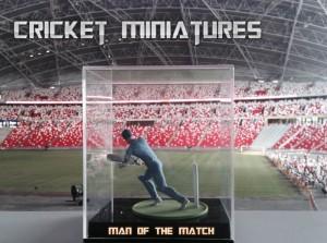 Singapore-Based Start-Up 3D Models and Prints Miniature Cricket Players ...