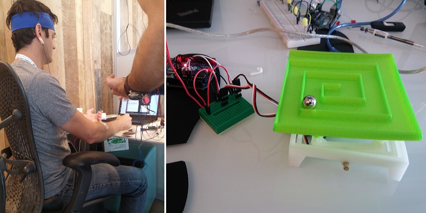 BrainiHack 2015: Arduino Software & Brainwaves Run 3D Printed ...