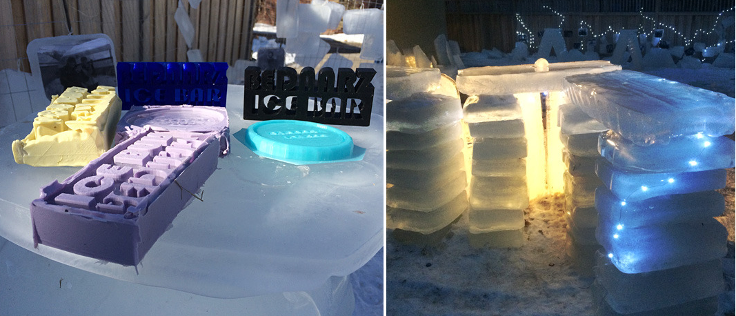 A Minnesota Couple Uses 3D Printing to Create Incredible Ice Structures ...