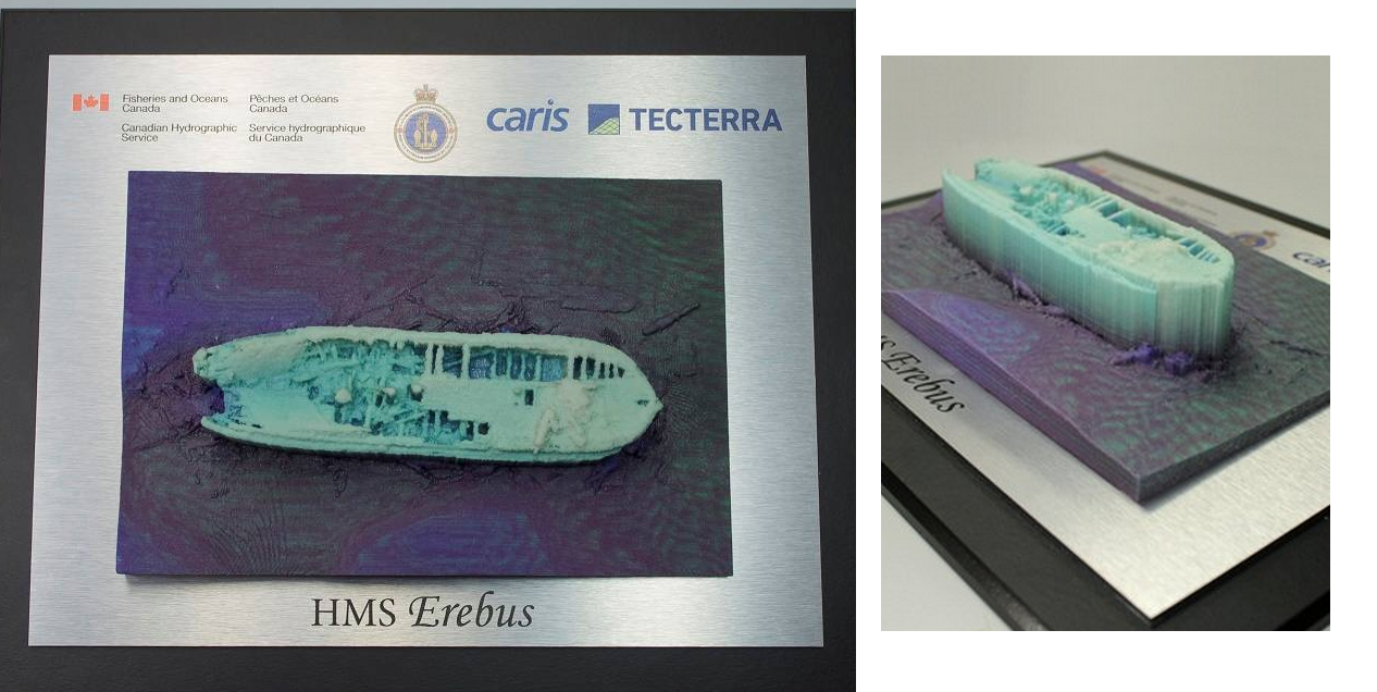 3D Printed Models of Long-Lost Canadian Ship, HMS Erebus, Will Aid in ...