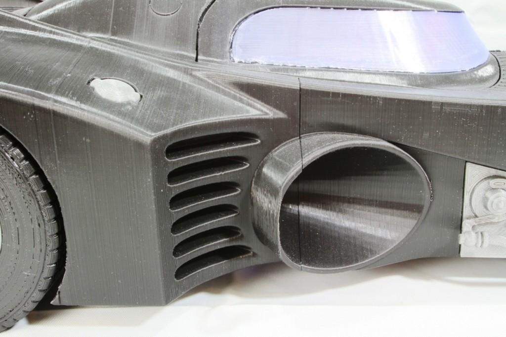 Check Out This Awesome Light-Up 3D Printed 1989 Batmobile - 3DPrint.com ...