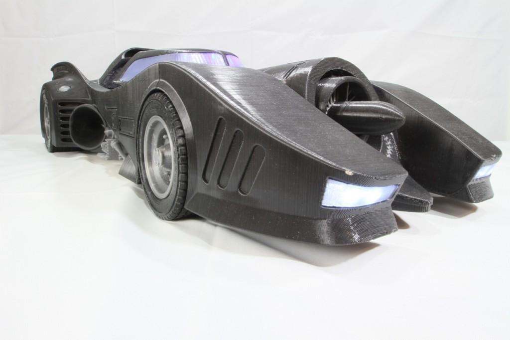 Check Out This Awesome Light-Up 3D Printed 1989 Batmobile - 3DPrint.com ...