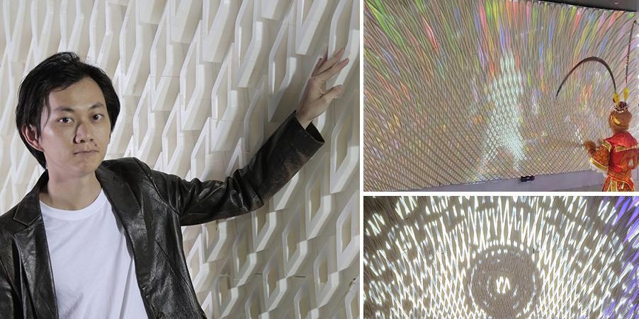 This 1,300+ Piece 3D Printed Wall Interacts with People - Built with 30 ...