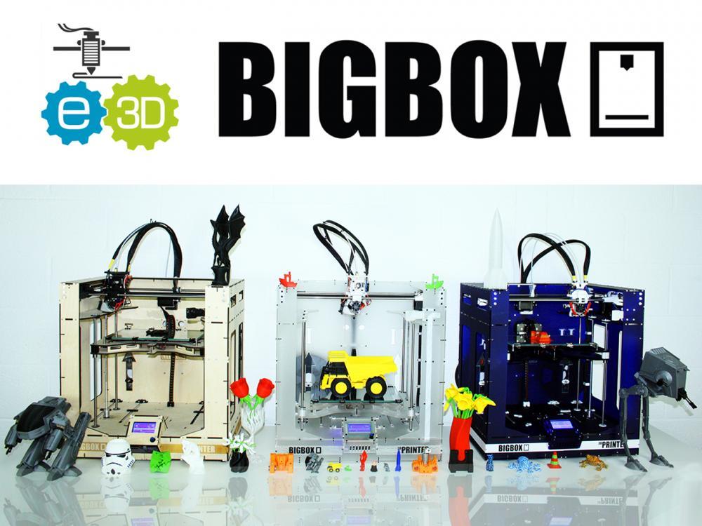 BigBox 3D Printer by E3D and LittleBox - Enormous Build Size, Modular ...