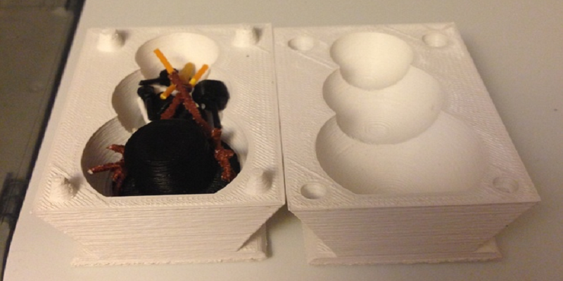 Use Real Snow Productively This Winter by 3D Printing a Mini Snowman ...