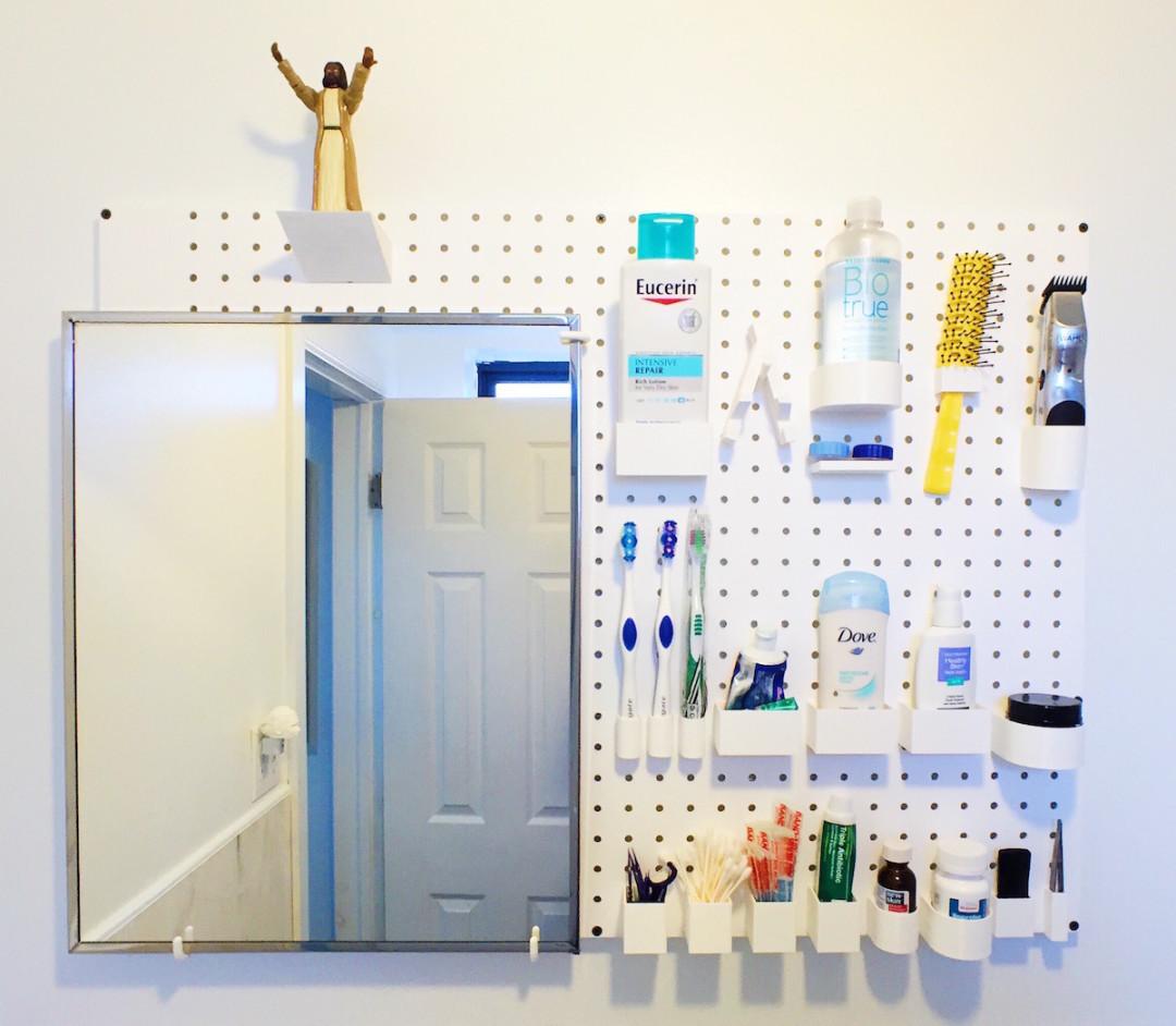Here's a 3D Printable and Customizable Pegboard to Organize Every Room ...