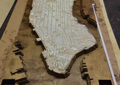 Check Out this Amazing Desk Made from a 3D Printed Map of Manhattan ...