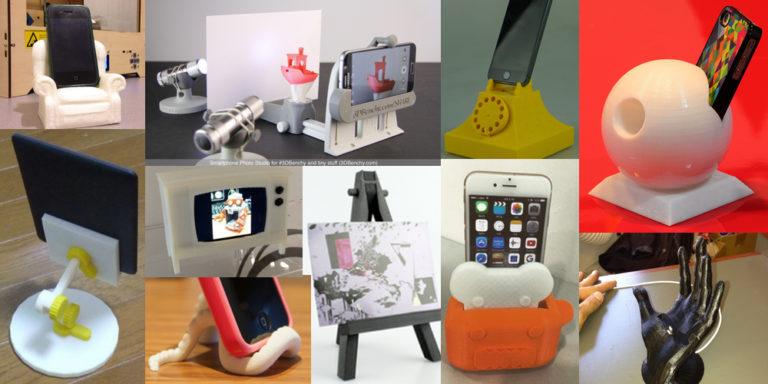 Weekly Roundup: Ten 3D Printable Things - Smartphone Stands and ...