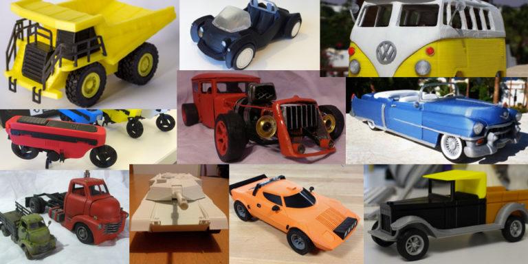 Weekly Roundup: Ten 3D Printable Things - Model Car Kits - 3DPrint.com ...
