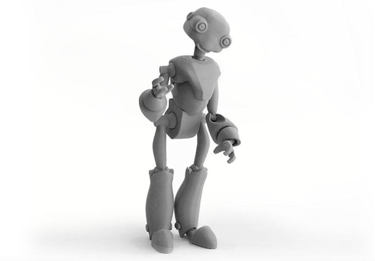 Weekly Roundup: Ten 3D Printable Articulated Toy Robots - 3DPrint.com ...
