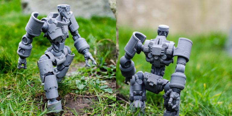Weekly Roundup: Ten 3D Printable Articulated Toy Robots - 3DPrint.com ...