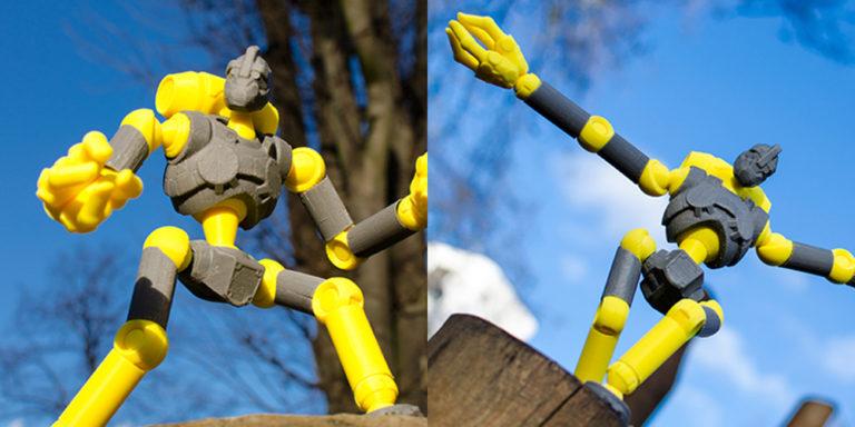 Weekly Roundup: Ten 3D Printable Articulated Toy Robots - 3DPrint.com ...