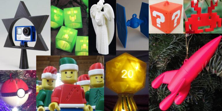 Weekly Roundup: Ten 3D Printable Nerdy Christmas Things - 3DPrint.com ...