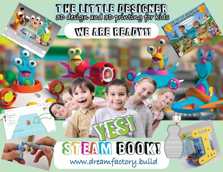 The Little Designer: Interactive Book Teaches Kids About 3D Design and ...