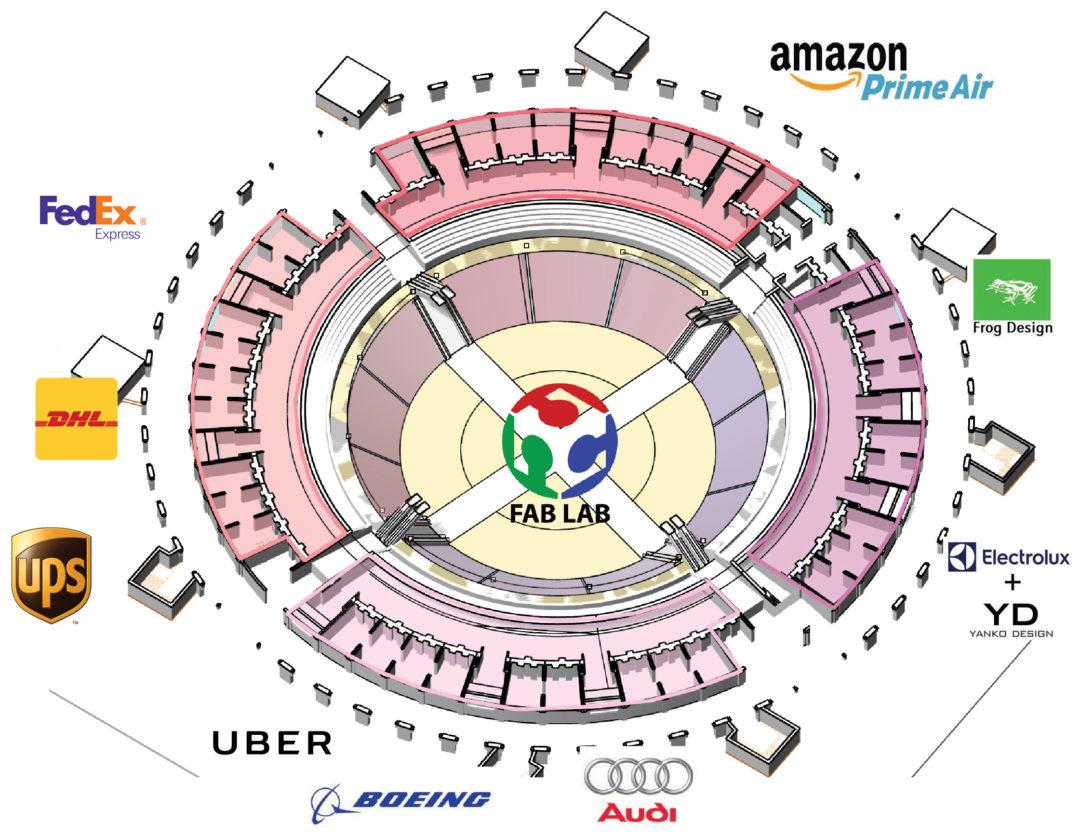 A 20th Century Bullring Reimagined as a 21st Century Drone Station ...