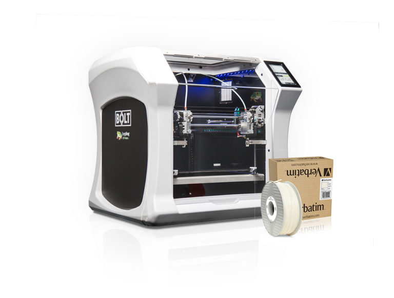 Leapfrog Bolt 3D Printer Successfully Prints Using Verbatim's Plastic ...