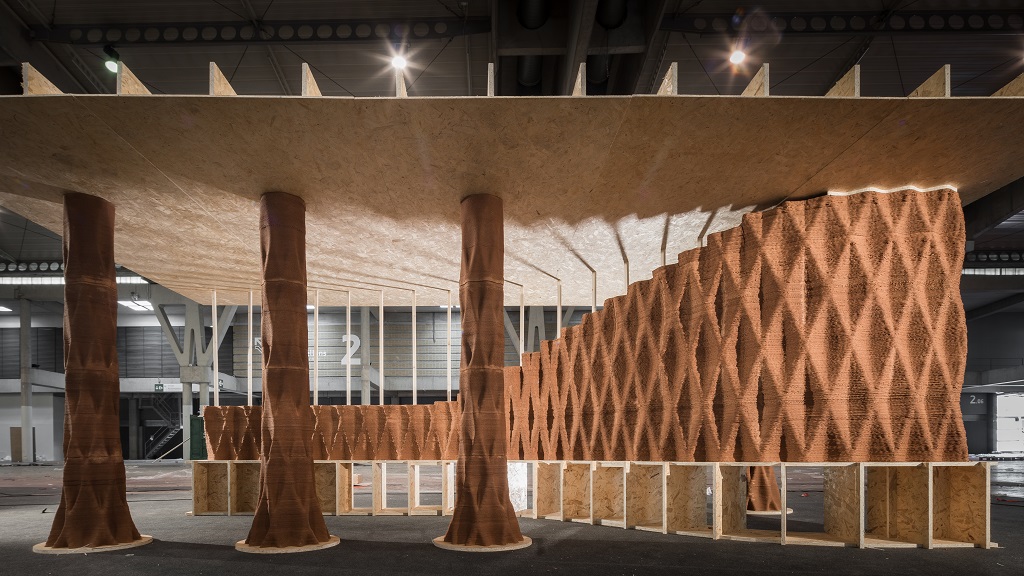 IAAC Demonstrates On Site Robotics 3D Printing Construction Method in ...