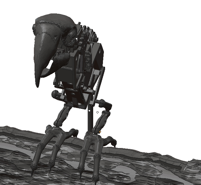 UK Designer is Back with a New 3D Printed Animatronic Bird - 3DPrint ...