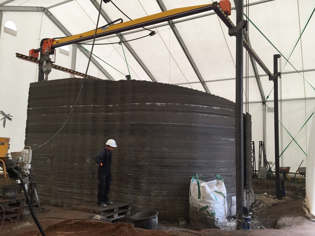 3D Printing Completed on 3D Printhuset's Building On Demand - 3DPrint ...