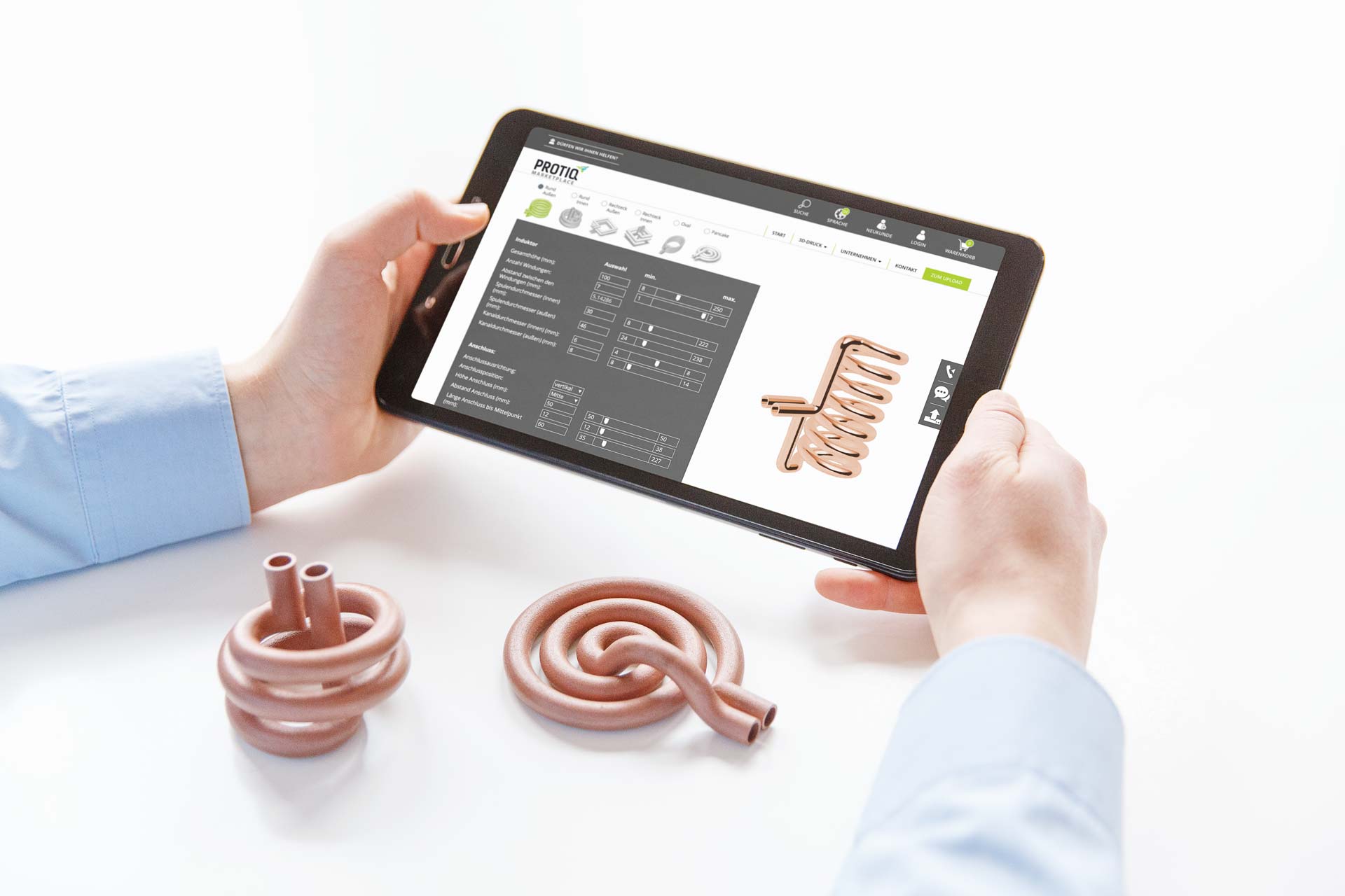 Custom Copper Inductors Optimized for 3D Printing with Web-Based ...