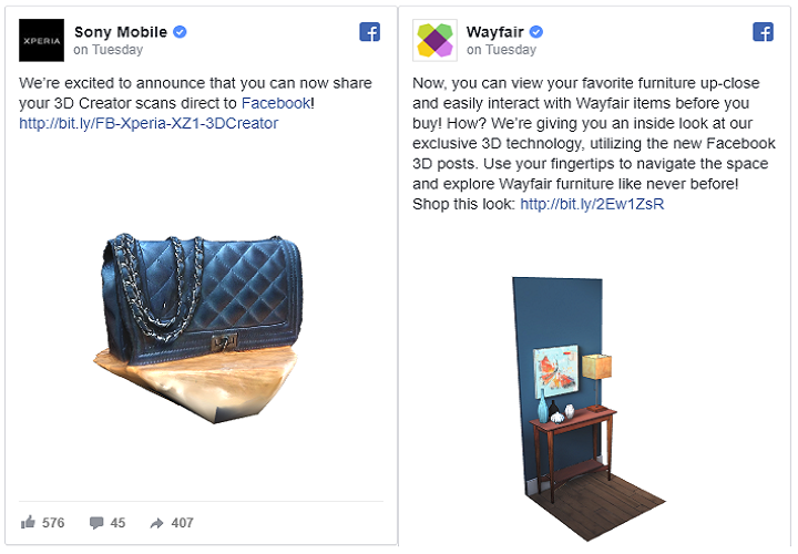 Facebook Now Supports Standard glTF 2.0 File Format for 3D Posts ...