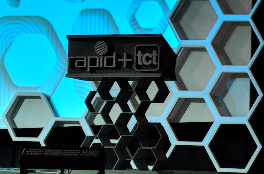 Titan Robotics Provides a 3D Printed Backdrop for RAPID + TCT, Displays ... Titan Robotics Provides a 3D Printed Backdrop for RAPID + TCT, Displays ...