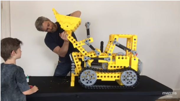 Super-Sizing a LEGO Bulldozer with 3D Printing - 3DPrint.com | Additive ...