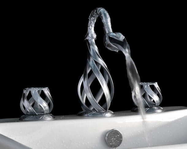 Custom Prototypes Creates a Unique Metal 3D Printed Faucet - 3DPrint ...