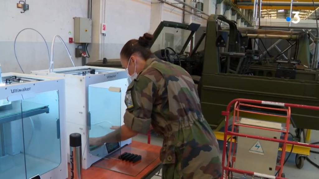 French Army Deploys Massive Military Print Farm for Spare Parts ...