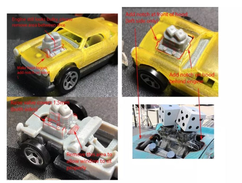 Hot Wheels Uses 3D Printing to Miniaturize Real-Life Custom Cars ...