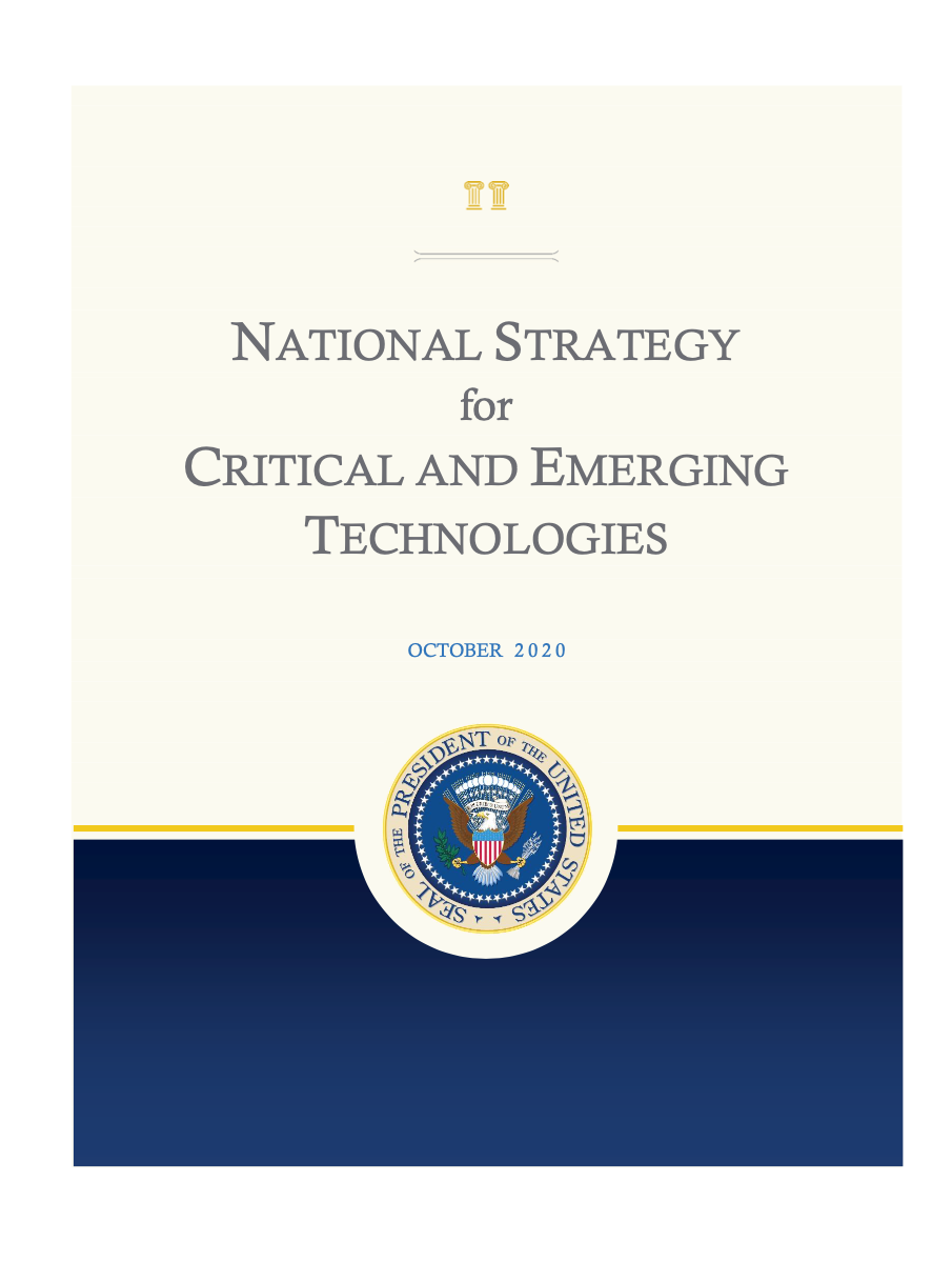 U.S. List of Critical and Emerging Tech Highlights Central Role of 3D ...