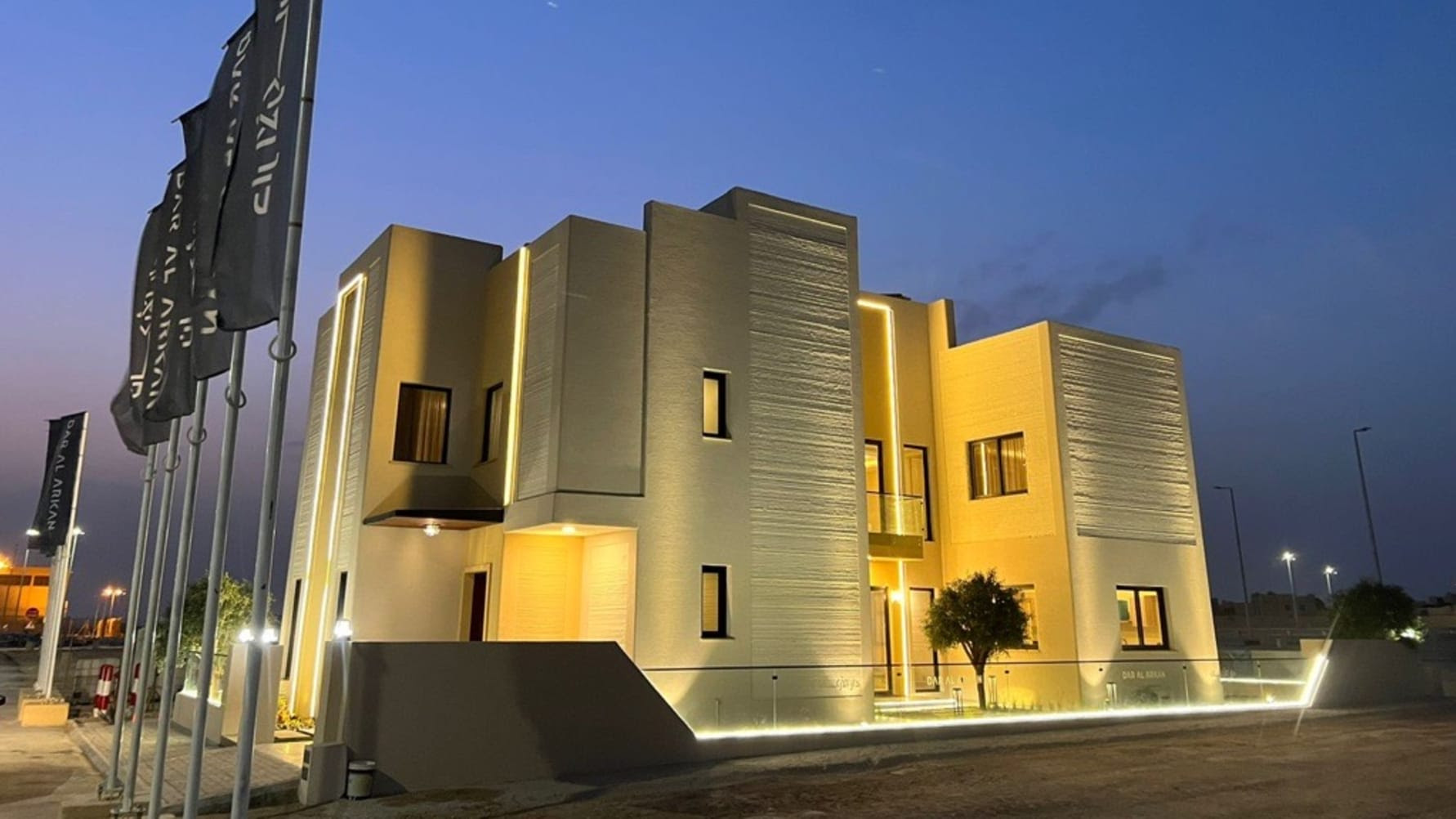 "World's Largest On-site 3D Printed Building" Completed in Saudi Arabia ...