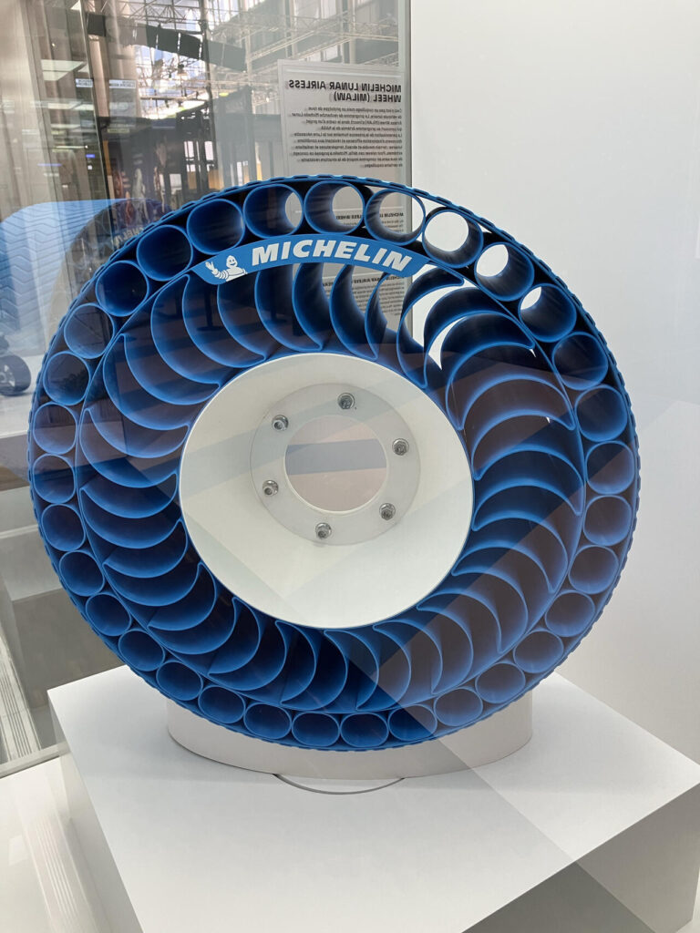 Daring AM: Michelin's 3D Printed Lunar Wheel Debuts at Paris' Space ...