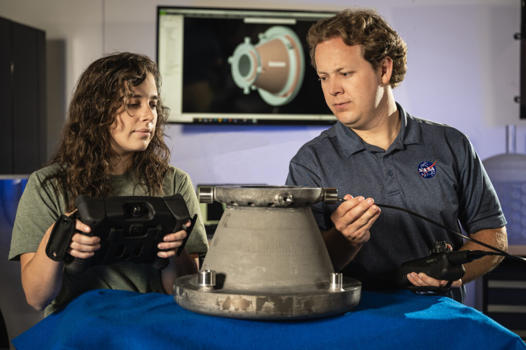 NASA's Next-Gen 3D Printed Rocket Nozzle Utilizes New High-temp ...