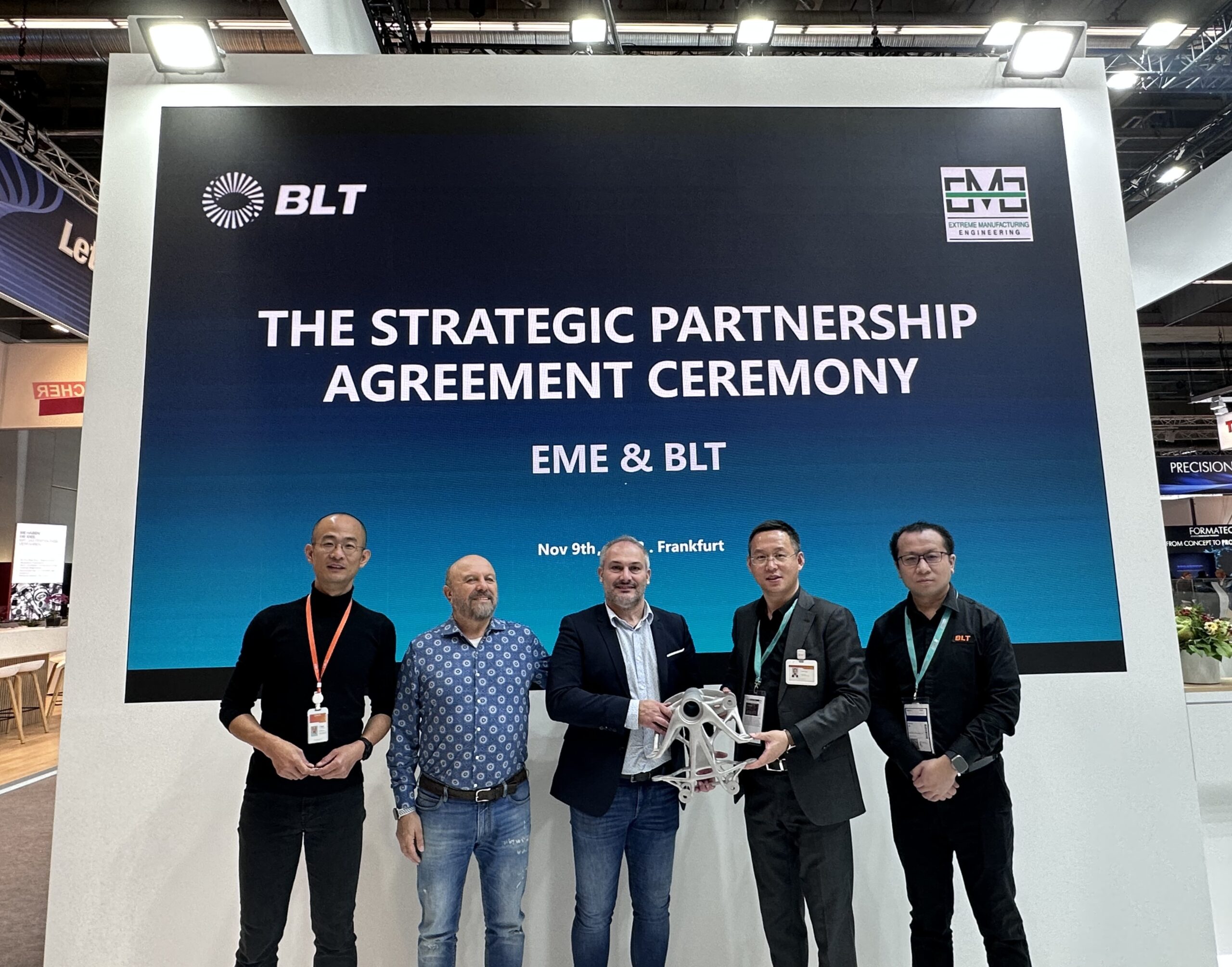 BLT Sells First Large-scale BLT-S800 Metal 3D Printer in Europe ...