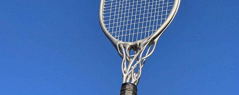 U.S. Open Tennis Racket Design Brought to Life with Metal 3D Printing ...