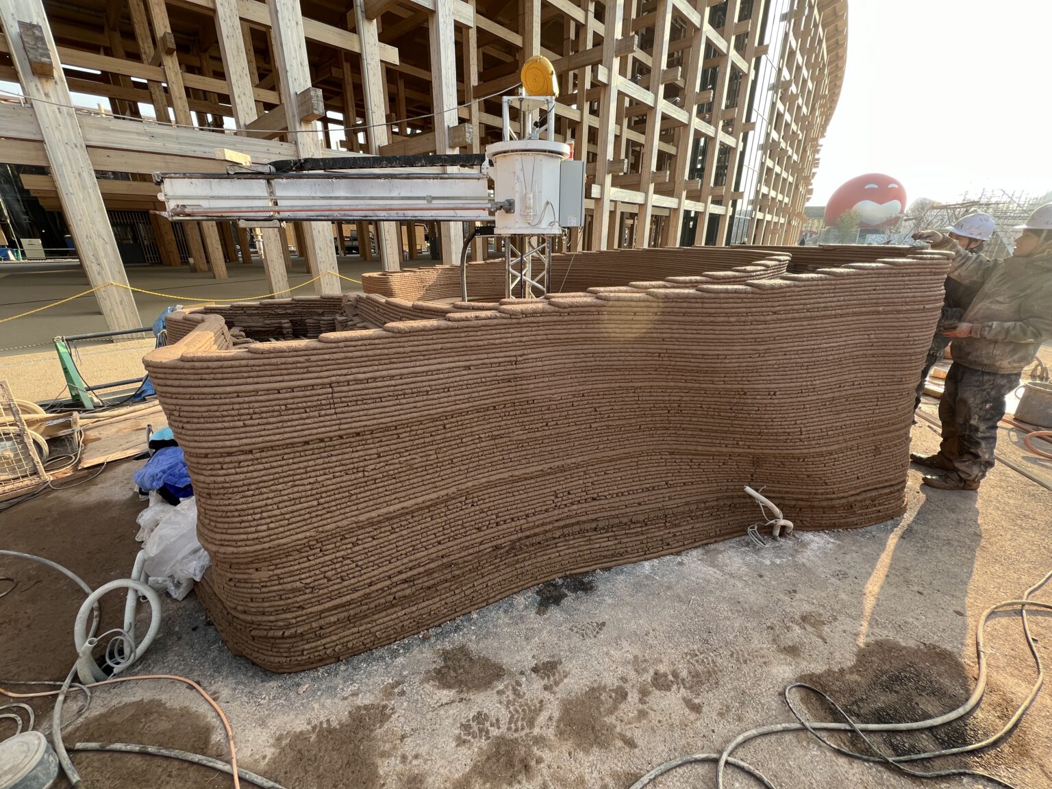 WASP Uses Natural Materials to 3D Print Facilities for Expo 2025 in ...