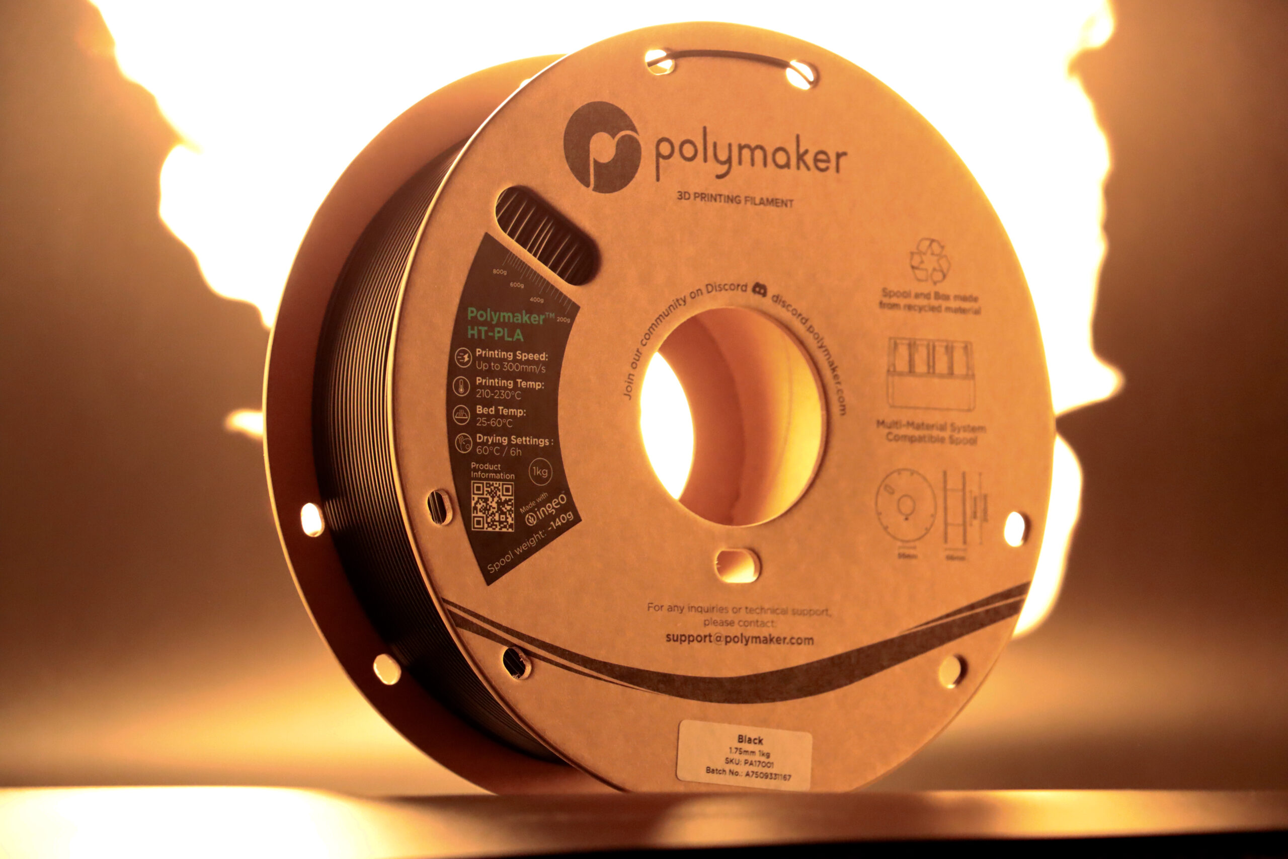 Polymaker Unveils HT-PLA & HT-PLA-GF Line of 3D Printing Filaments ...